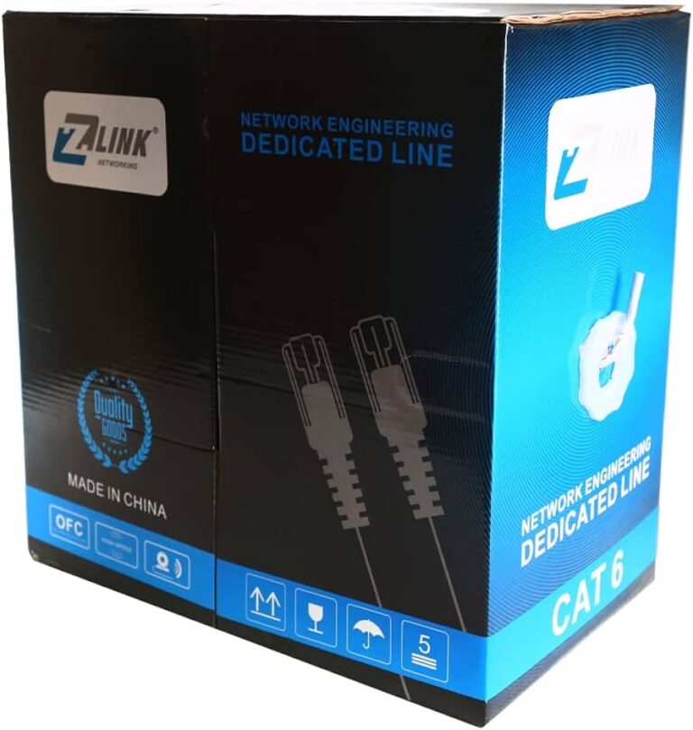 NETWORK CABLE ZLINK CAT6 305M UTP - | Al Fath Technology