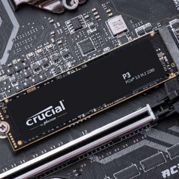 Crucial P3 500GB NVMe PCIe M.2 SSD Hard Disk - | Al Fath Technology