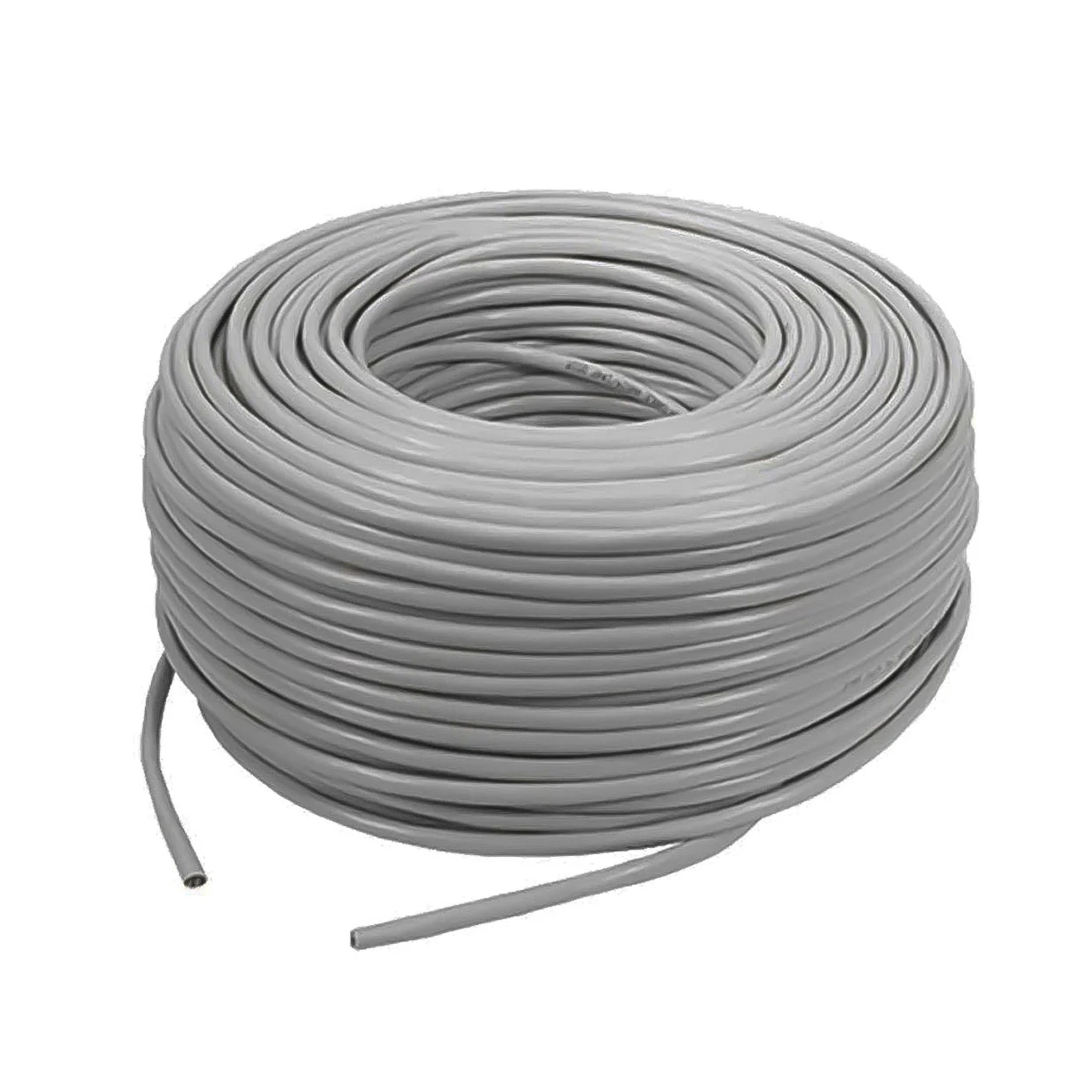 APlus AB-17100 Coaxial Cable RG174 100M - Grey - | Al Fath Technology